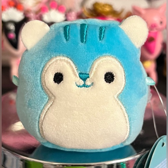 Squishmallows | Toys | Santiago The Blue Squirrel 25 Micromallow ...